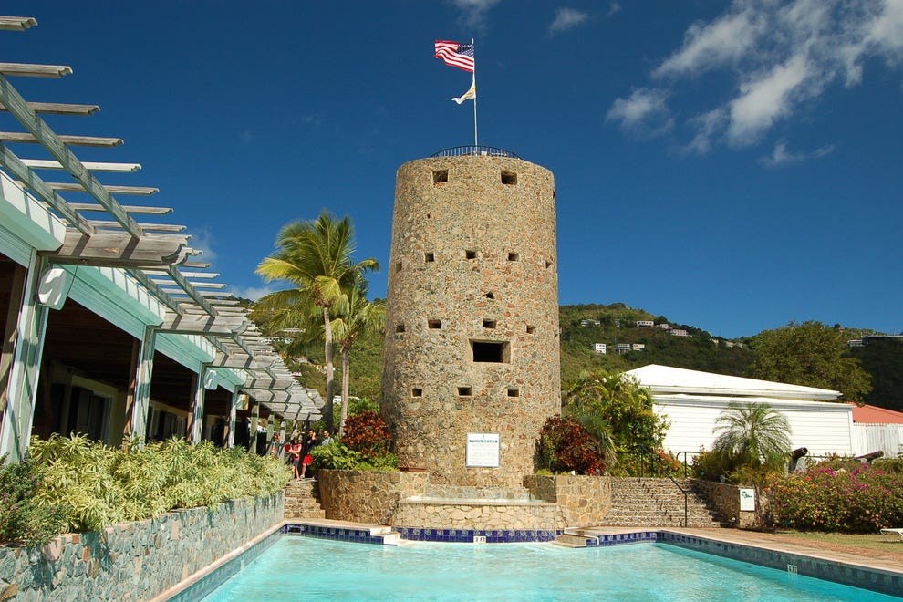 Blackbeard's Castle / Skytsborg Tower: U.S. Virgin Islands Attractions ...