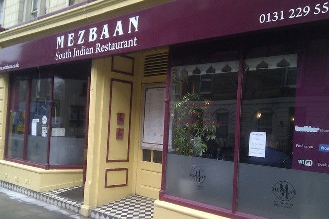 Mezbaan South Indian Restaurant is one of the best restaurants in Edinburgh