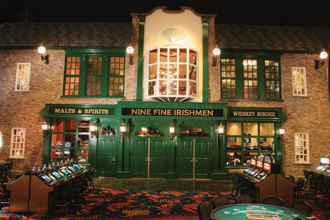 Nine Fine Irishmen is one of the best restaurants in Las Vegas