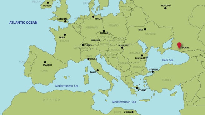 Where in the World is Sochi?: Features Photo Gallery by 10Best.com