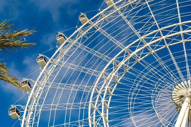 The Wheel at ICON Park is one of the very best things to do in Orlando