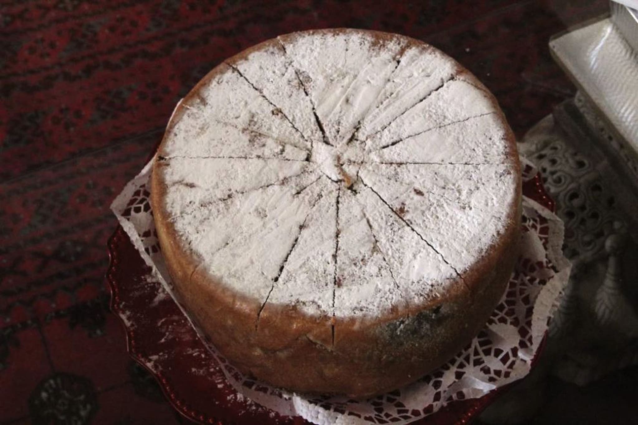 Chocolate and pasta combine to make this Croatian cake