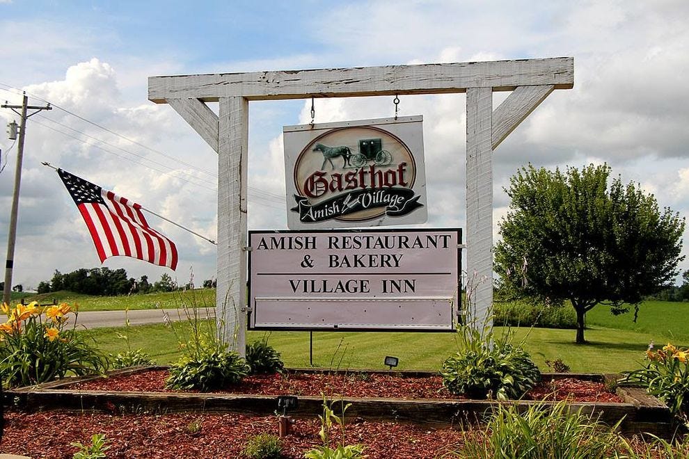 Vote - Gasthof Amish Village - Best Chicken & Noodles in Indiana ...