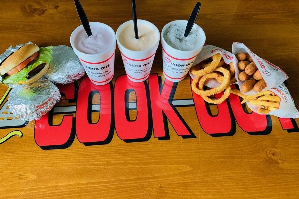 Cook Out ranked #14: 2025 USA TODAY 10BEST Readers' Choice Awards