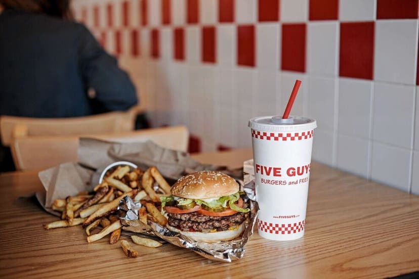 Five Guys ranked #7: 2025 USA TODAY 10BEST Readers' Choice Awards
