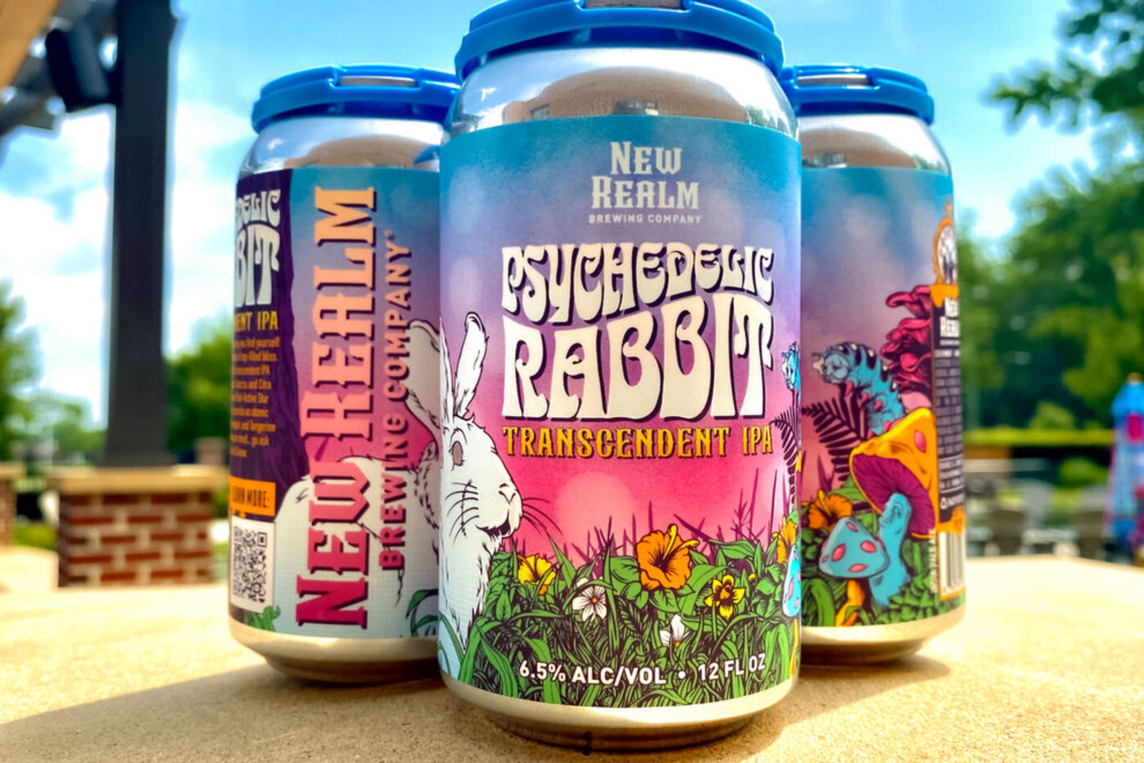 Psychedelic Rabbit Transcendent IPA - New Realm Brewing Company