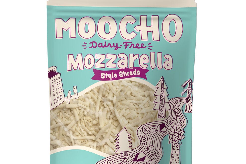 Moocho Dairy Free Mozzarella Style Shreds