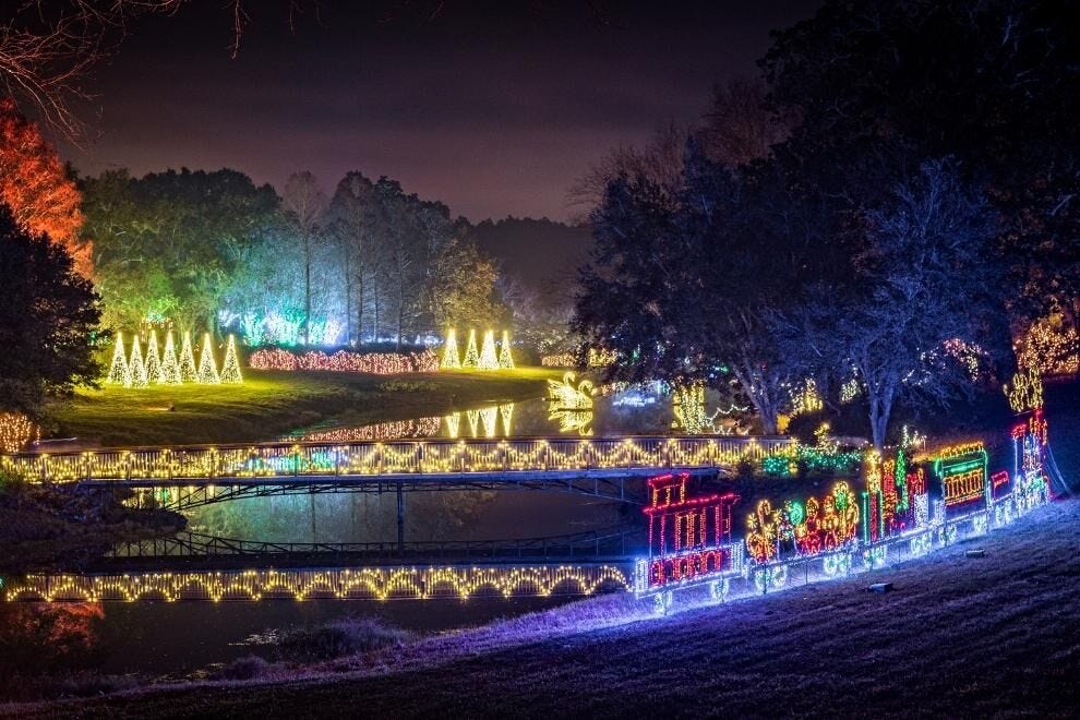Magic Christmas in Lights at Bellingrath Gardens