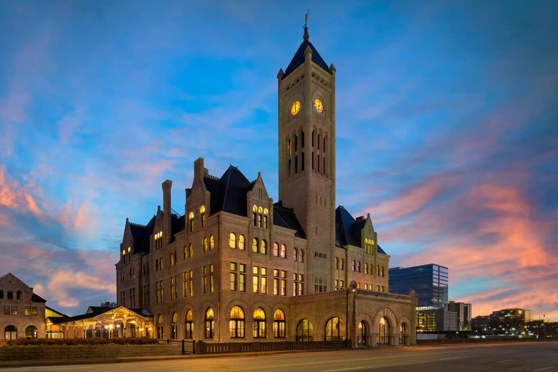 Cool boutique hotels in the US: Stay in a former train station