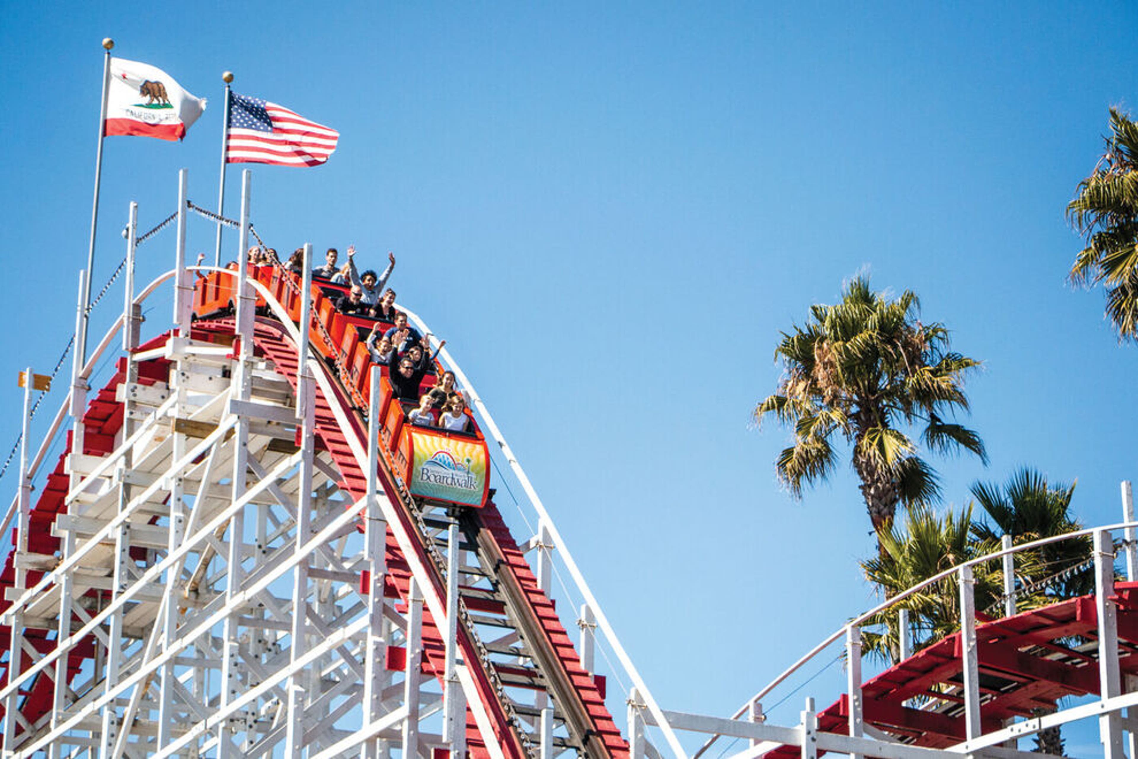 Giant Dipper at Santa Cruz Beach Boardwalk