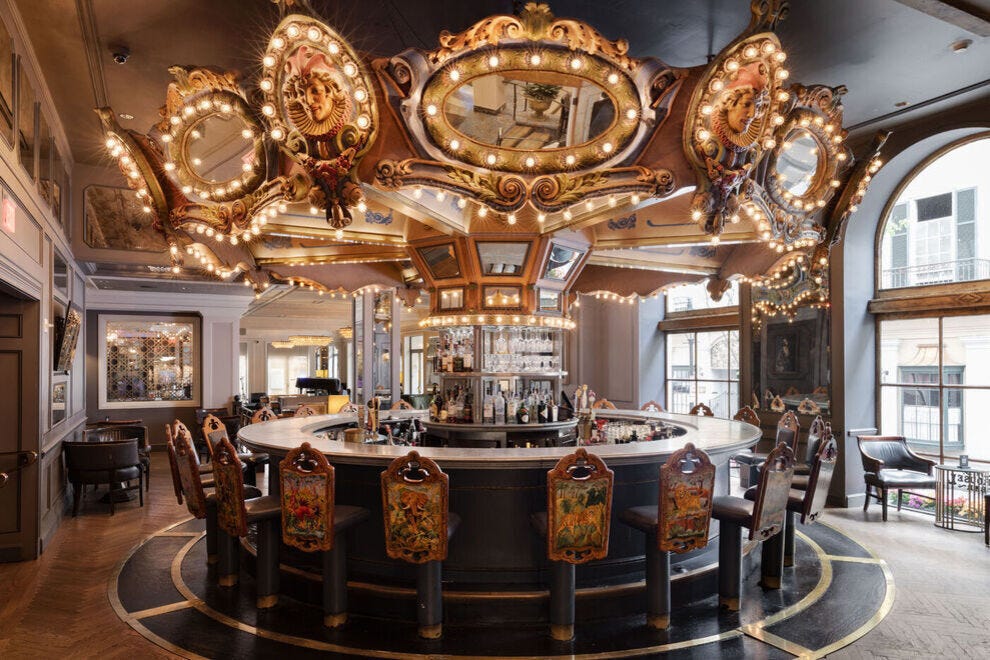 Carousel Bar & Lounge at Hotel Monteleone
