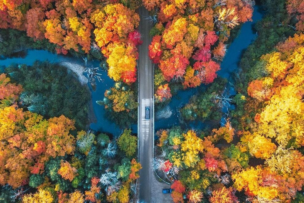 Where to see the most beautiful fall colors in the United States