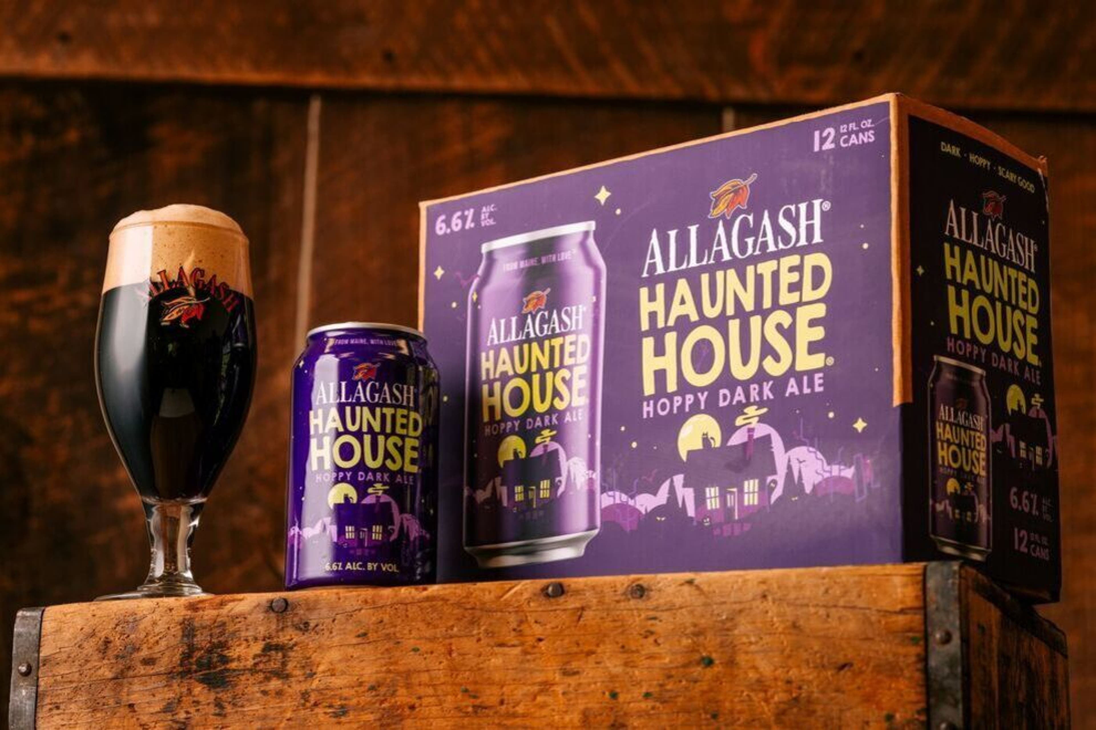 Allagash Brewing Logo Allagash White 1/6BARREL Link Beverages,