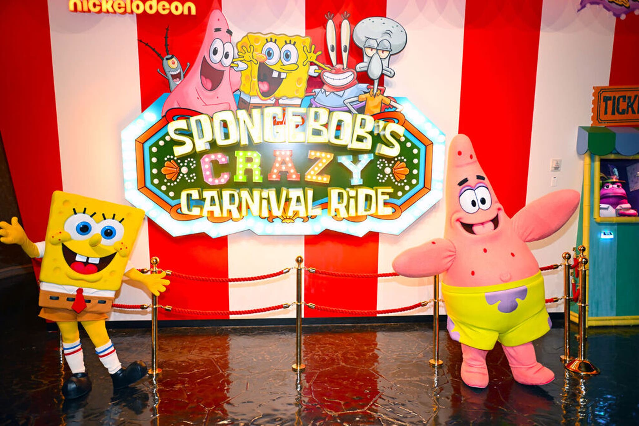 SpongeBob's Crazy Carnival Ride at Circus Circus Las Vegas