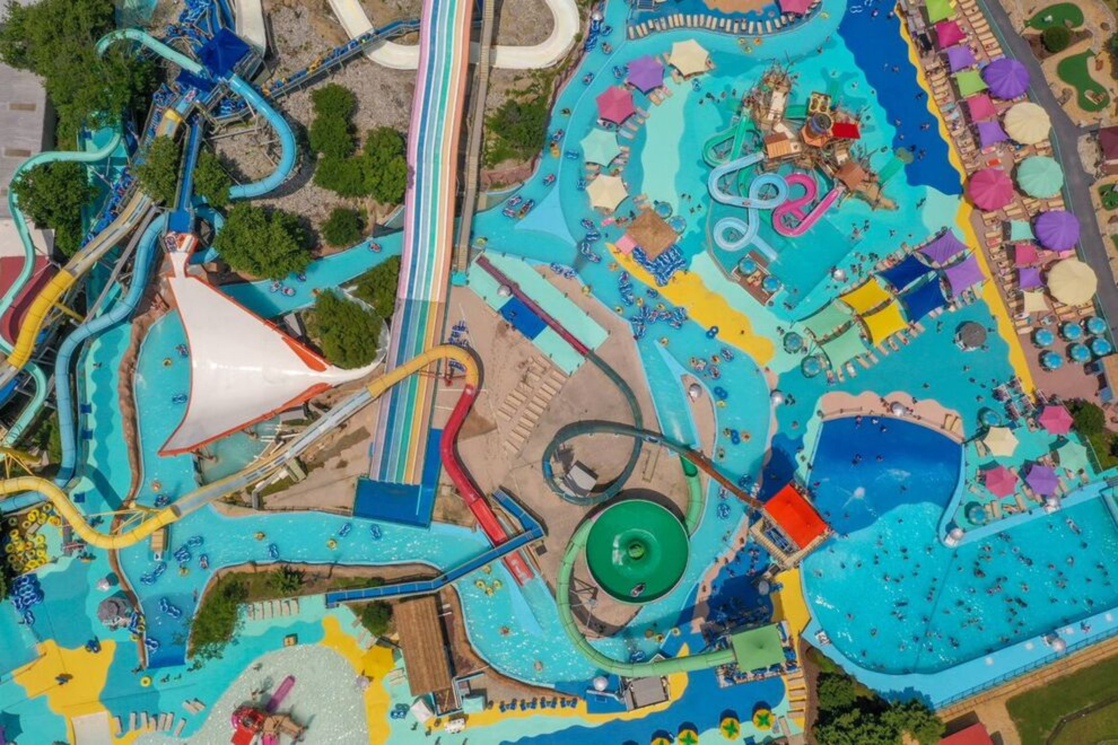 Lazy River at Splash Mountain Water Park