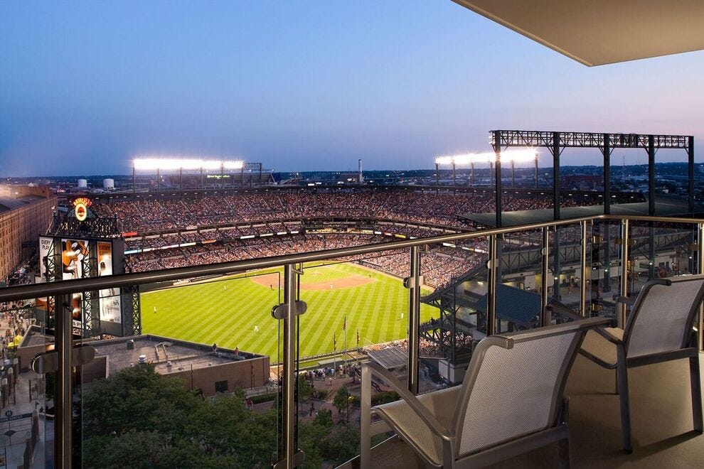 8 hotels for sports fans who want to be close to the action