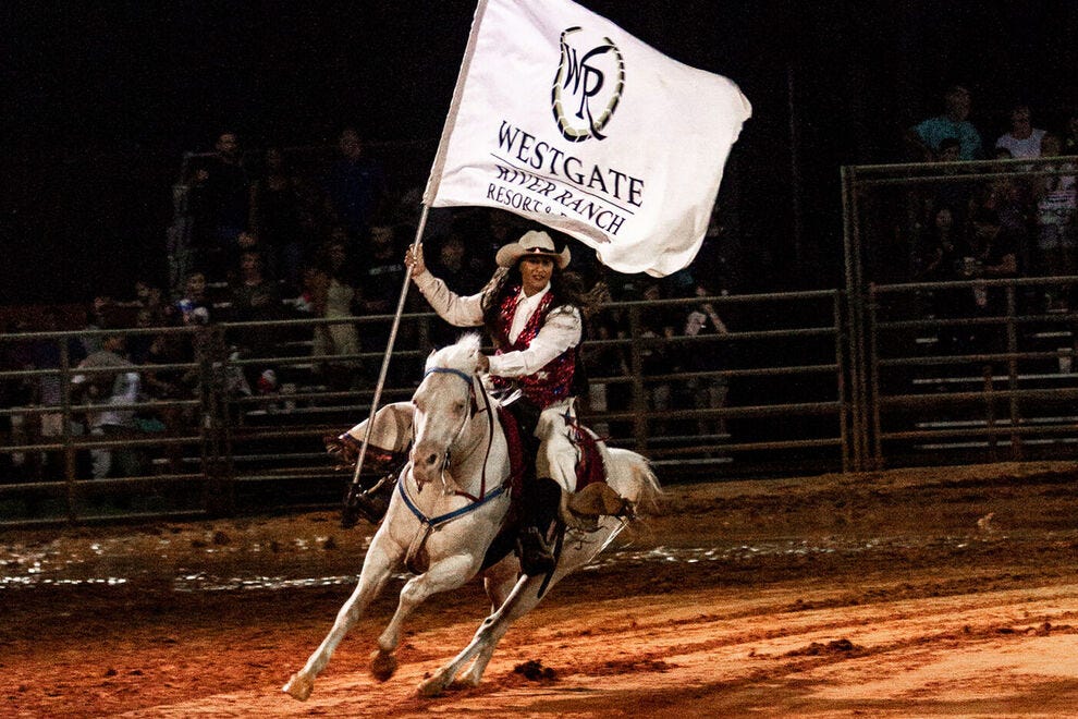 Saturday Night Rodeo at Westgate River Ranch