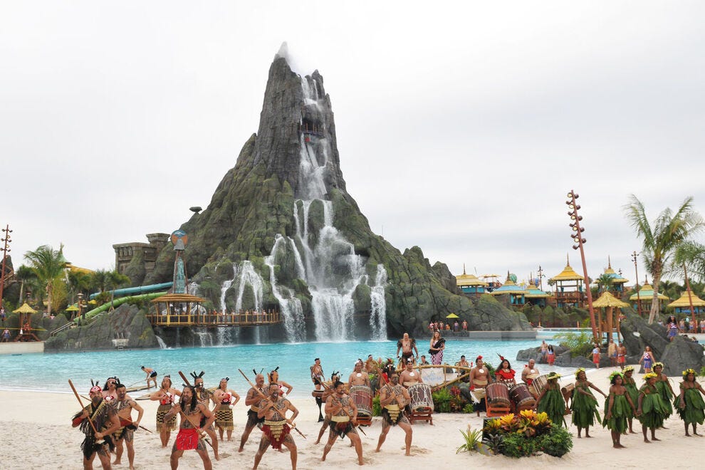 Krakatau Aqua Coaster at Universal Volcano Bay