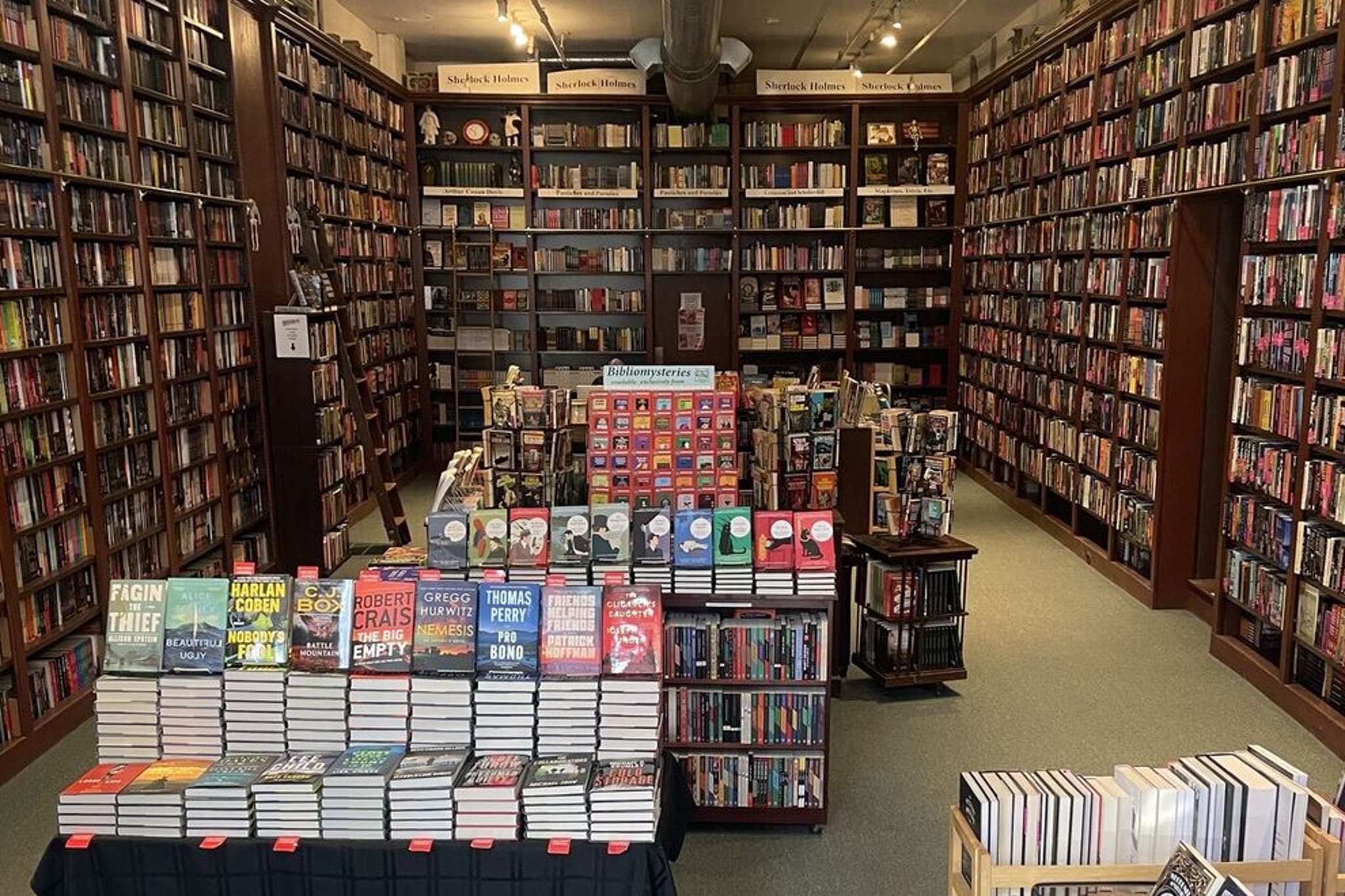 Best thriller books and mystery novels: The Mysterious Bookshop picks