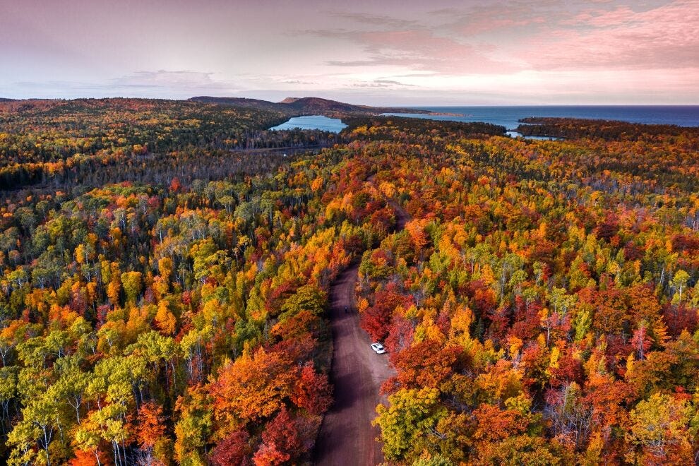 Where to see the most beautiful fall colors in the United States