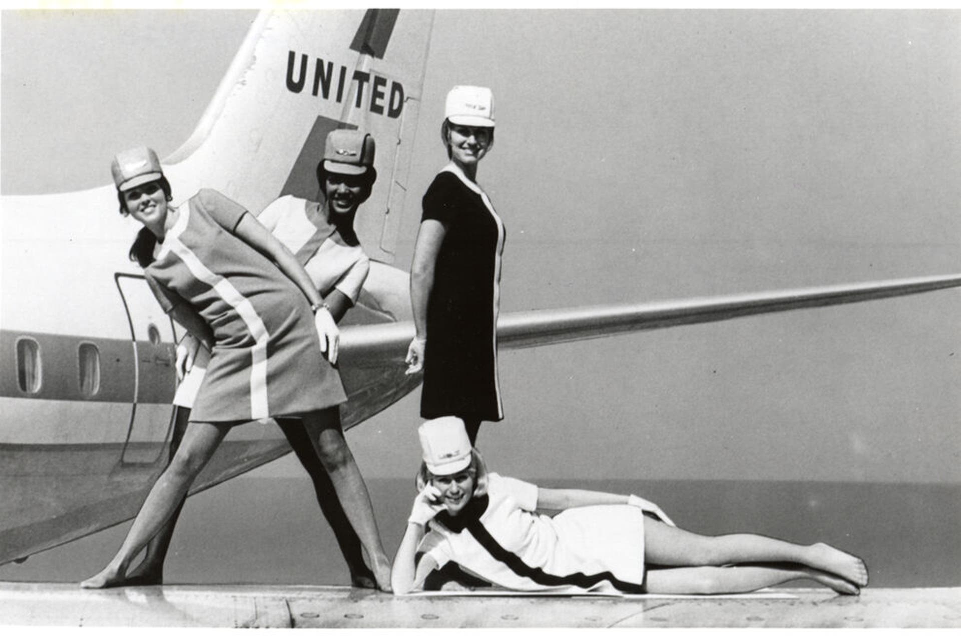 Flight attendant uniforms then and now: Serving style at 30,000 feet