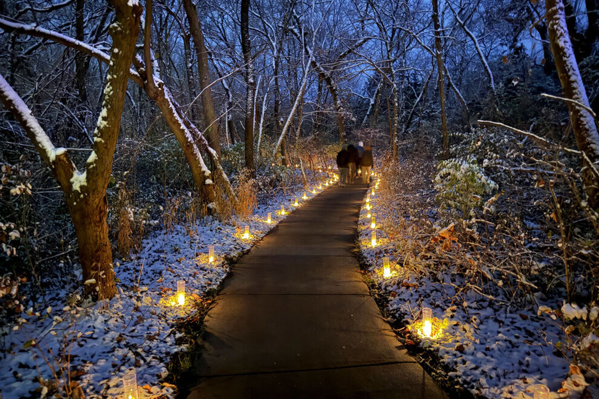 Luminary Walk at Overland Park Arboretum and Botanical Gardens: 2025 ...