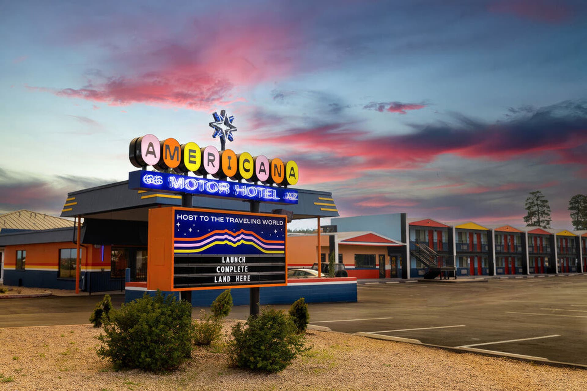 Route 66 road trip guide to roadside motels and historic hotels