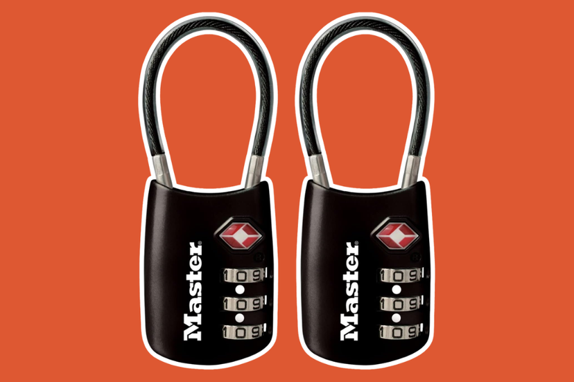 How do you unlock a TSA lock if you forgot the combination?