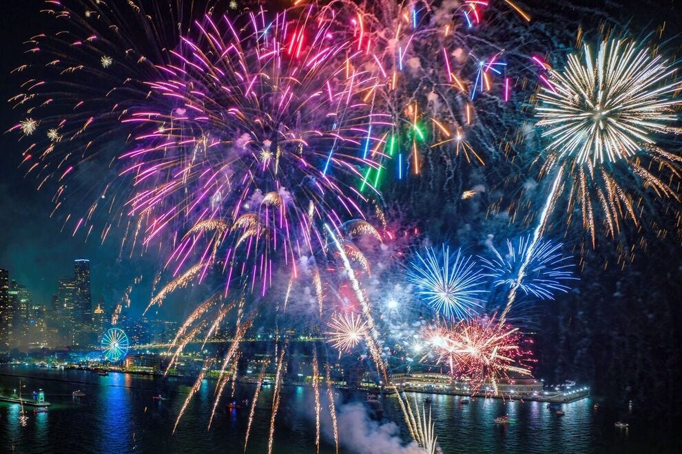 10 best places in the US to see fireworks for summer 2026