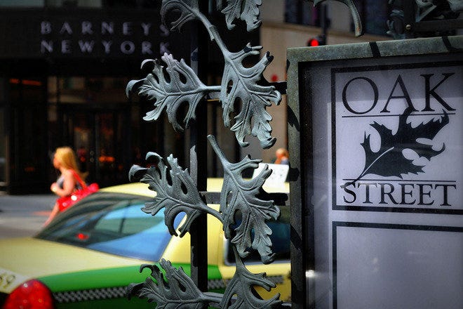 Oak Street Chicago Map